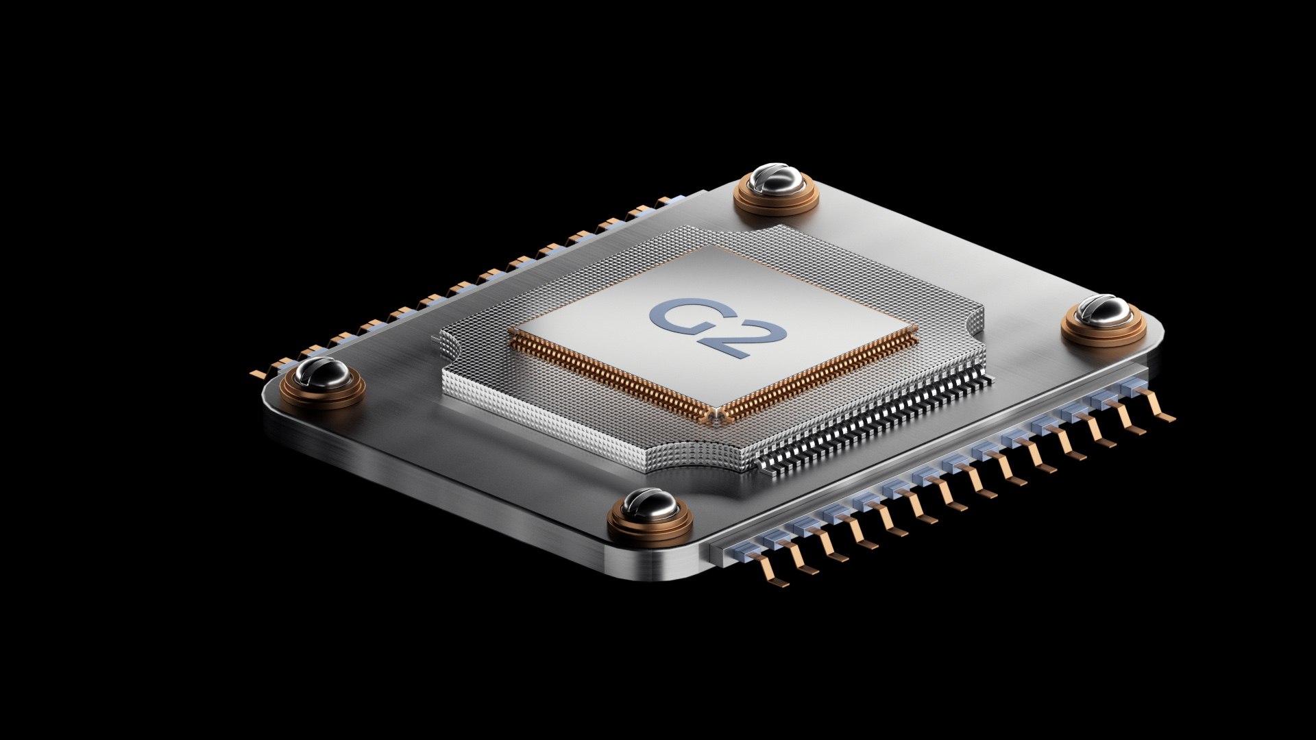 Processor Chip Core Model 3D - TurboSquid 2261247