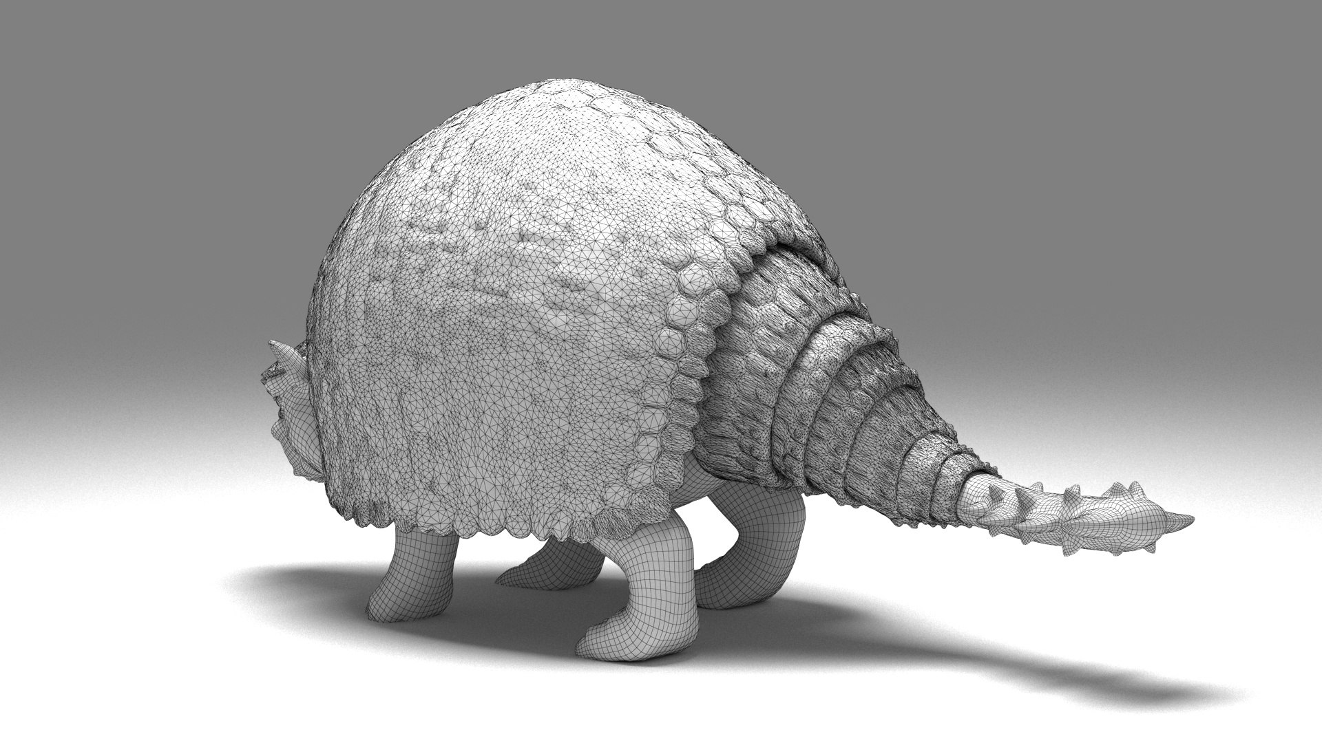 Panochthus Extinct Ice Model - TurboSquid 1299932