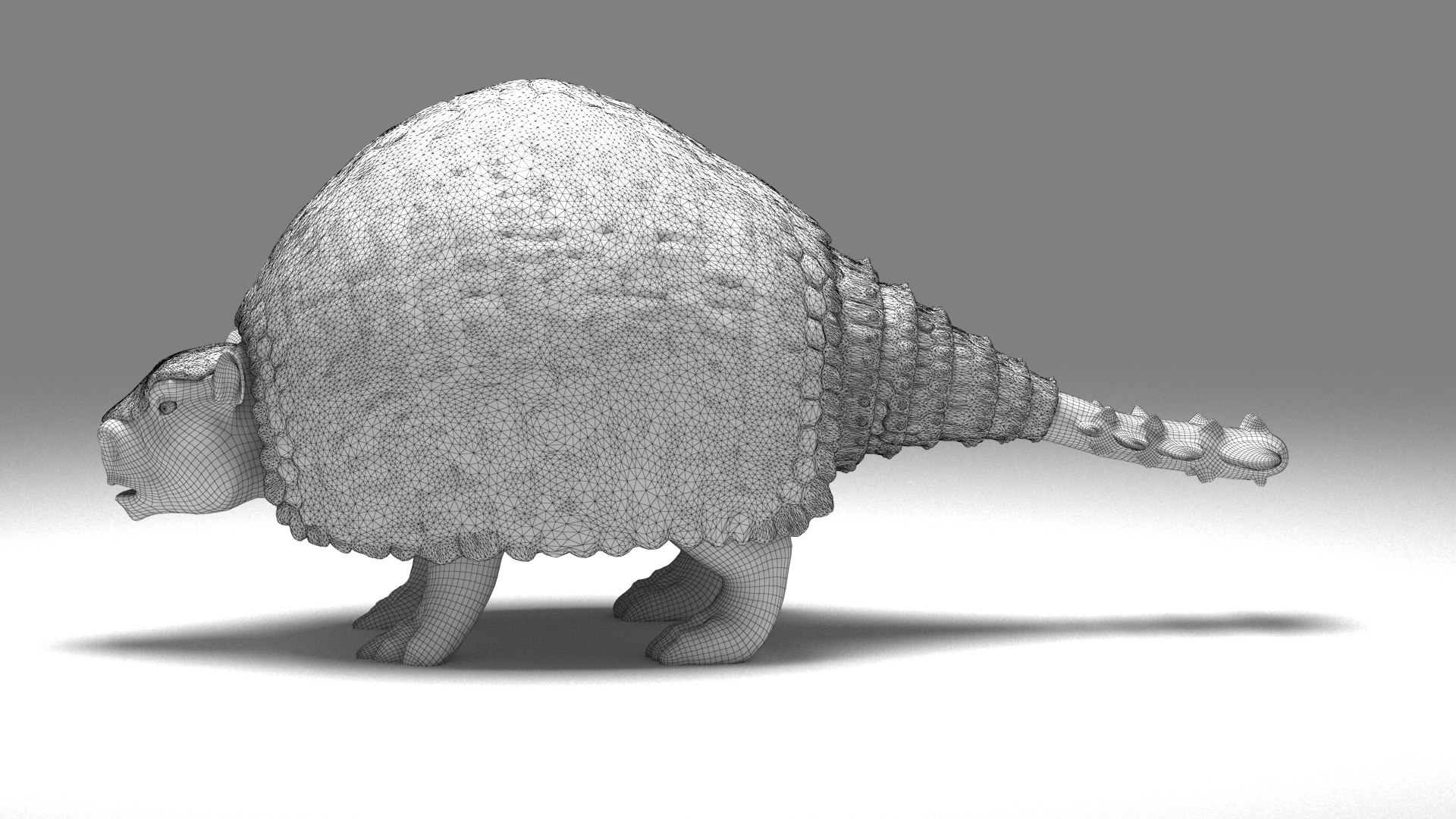 Panochthus Extinct Ice Model - TurboSquid 1299932