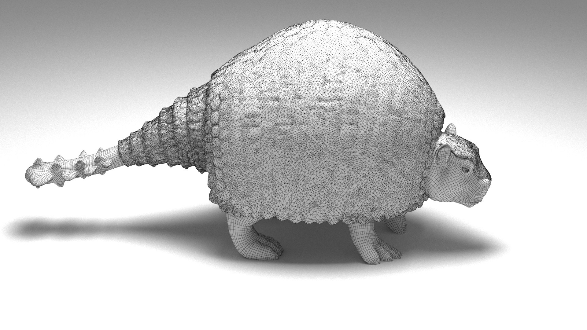 Panochthus Extinct Ice Model - TurboSquid 1299932