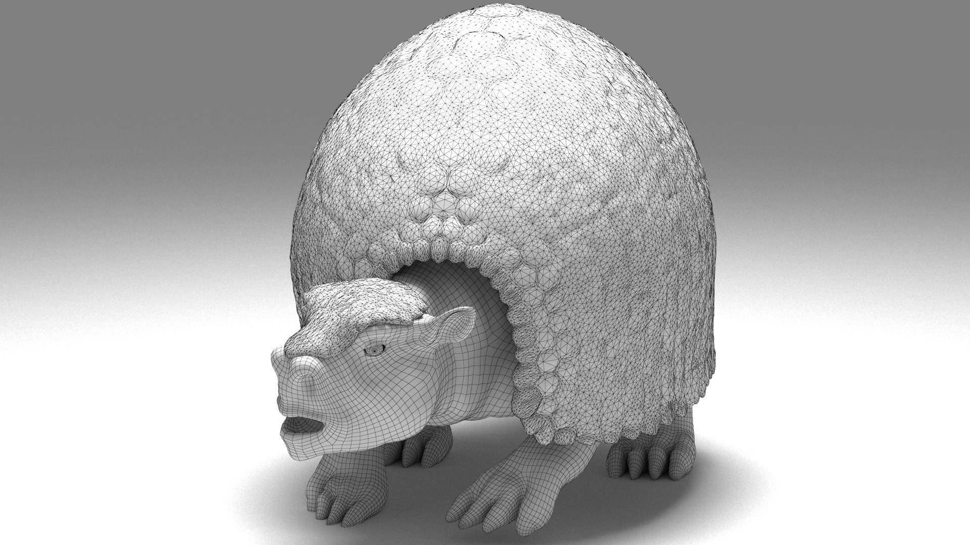 Panochthus Extinct Ice Model - TurboSquid 1299932