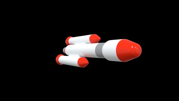Rocket icon 3D model - TurboSquid 1643640