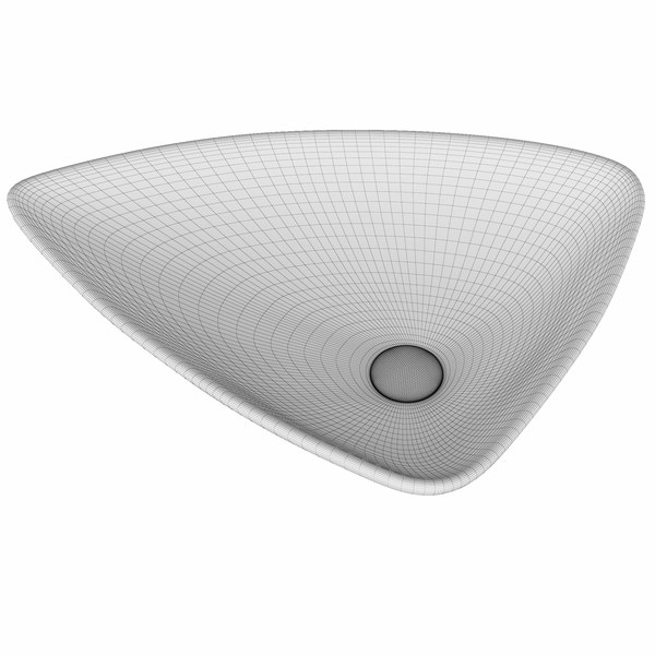 3D table wash basin triangle - TurboSquid 1693570