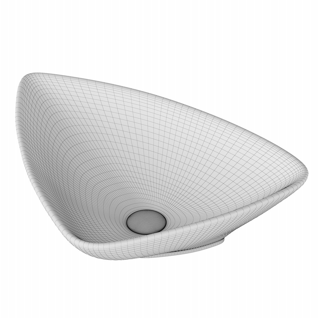 3D table wash basin triangle - TurboSquid 1693570