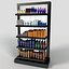 3ds cosmetic display rack