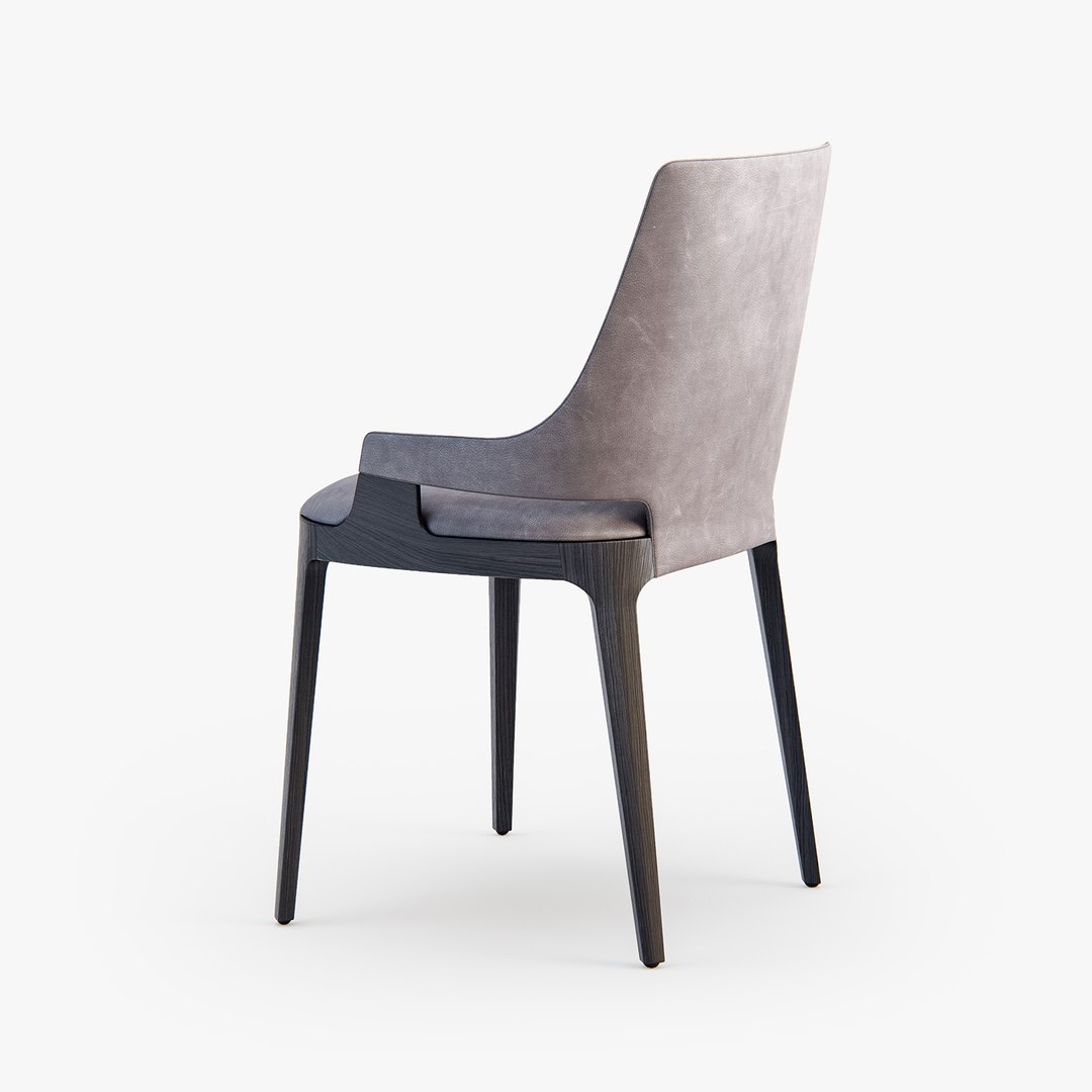 Potocco Velis Chair Armchair 3d Model