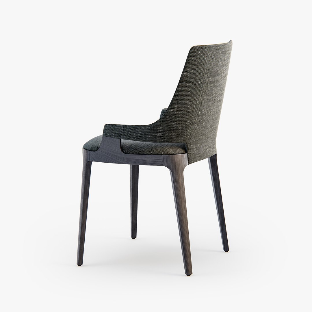 Potocco Velis Chair Armchair 3d Model