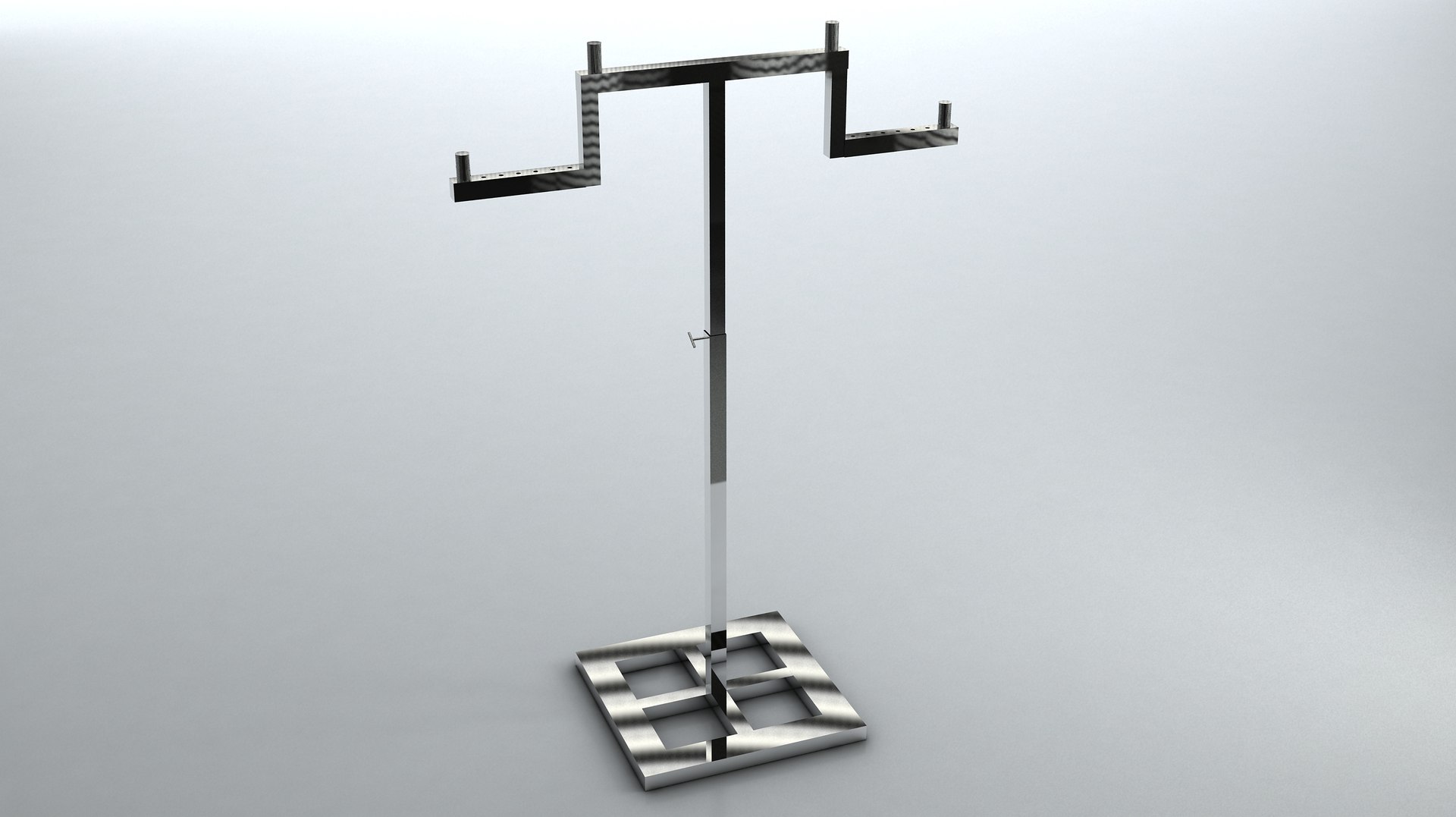 Cloth Stand 3D Model - TurboSquid 1329890