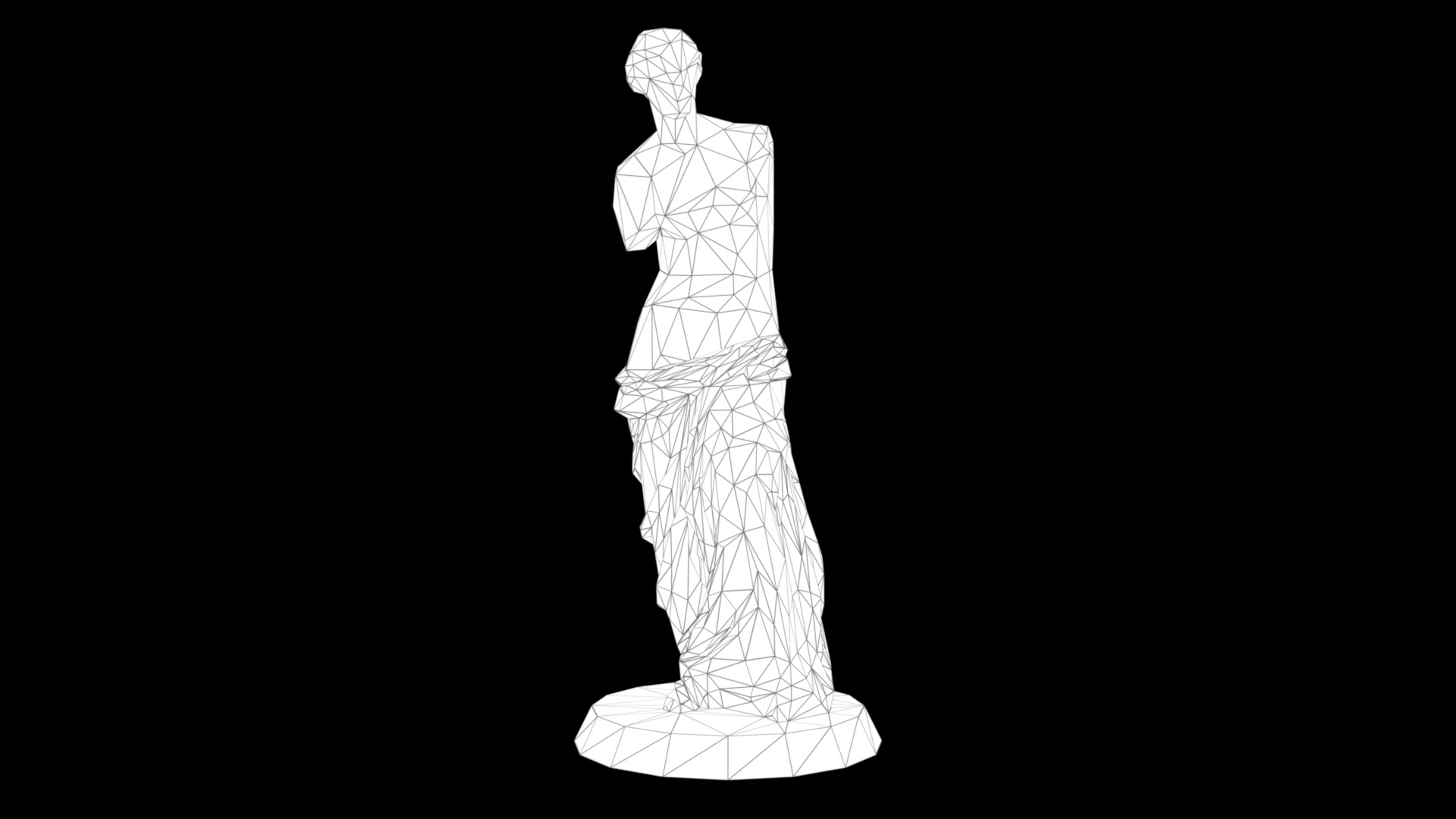 3D stylized venus milo sculpture - TurboSquid 1587387