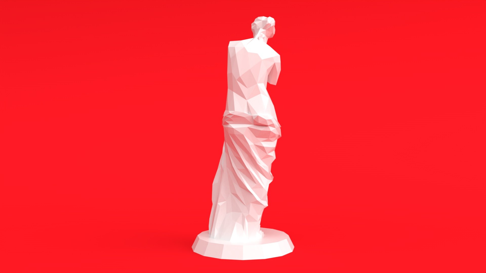 3D Stylized Venus Milo Sculpture - TurboSquid 1587387