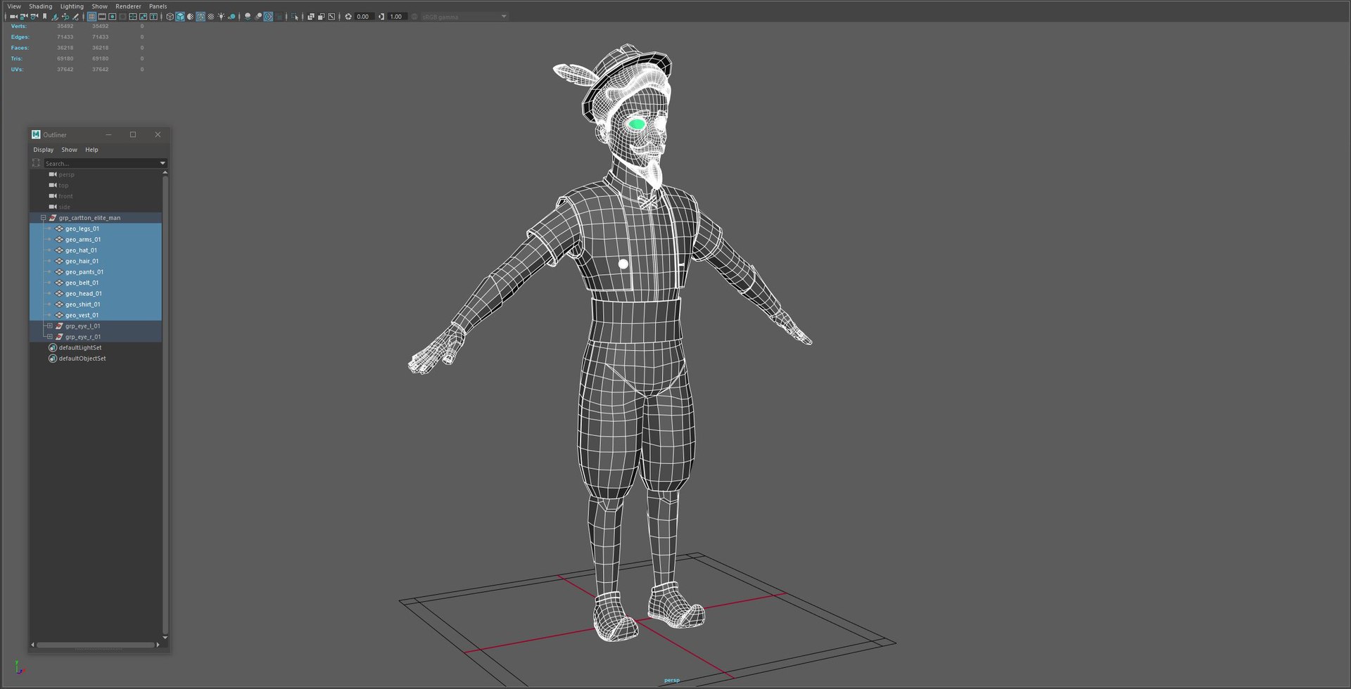 Elite Man 3D Model - TurboSquid 1613147