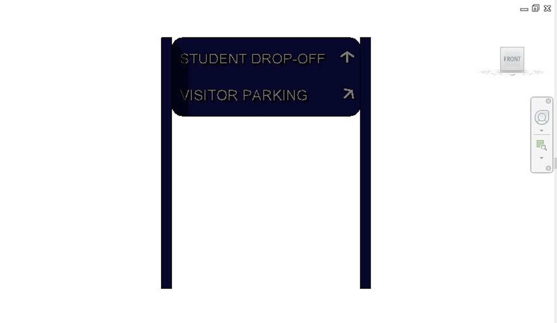 3D Road Signs Family Revit Collection Model - TurboSquid 2257753