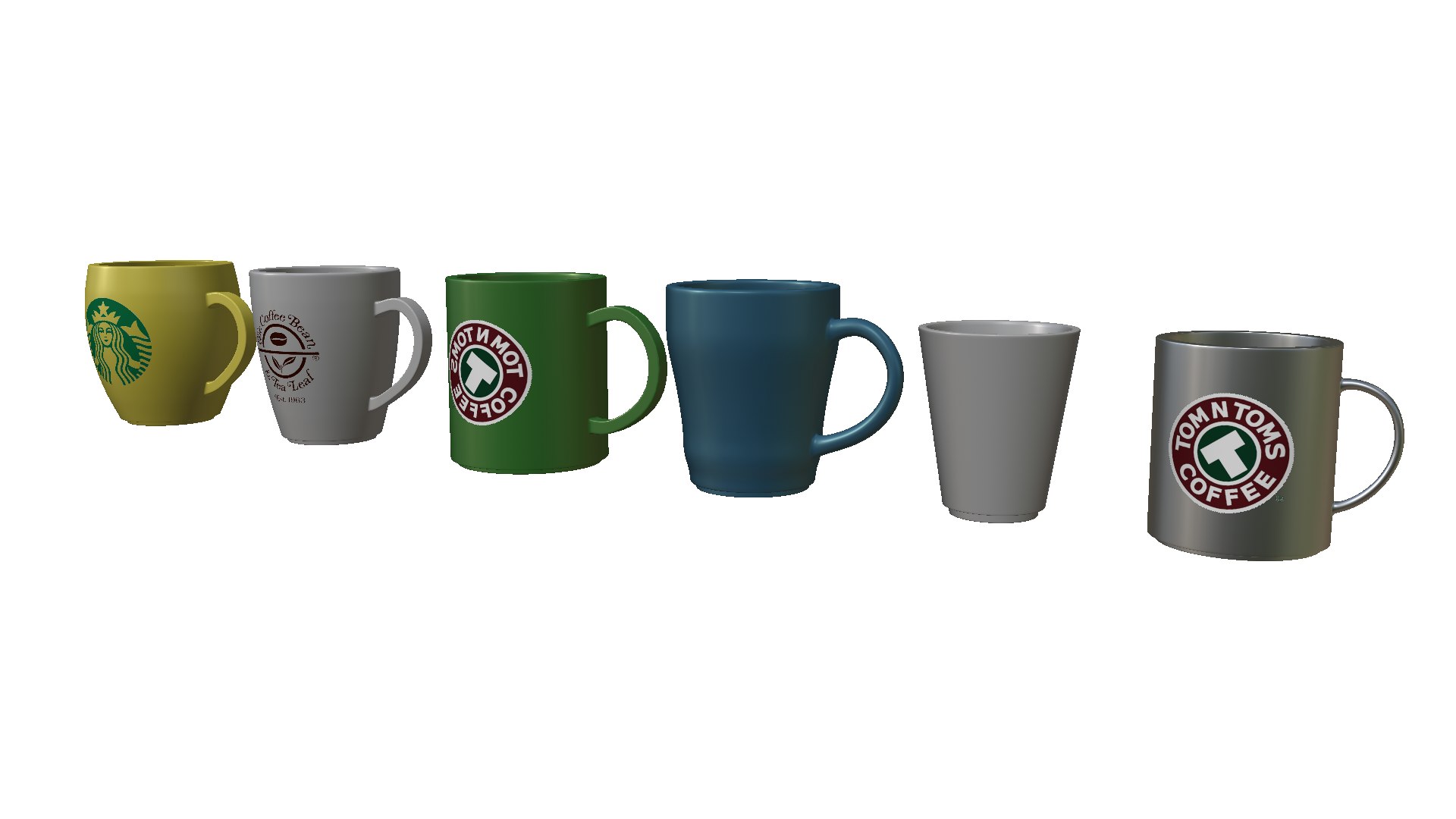 Cup Models Model - TurboSquid 2246759