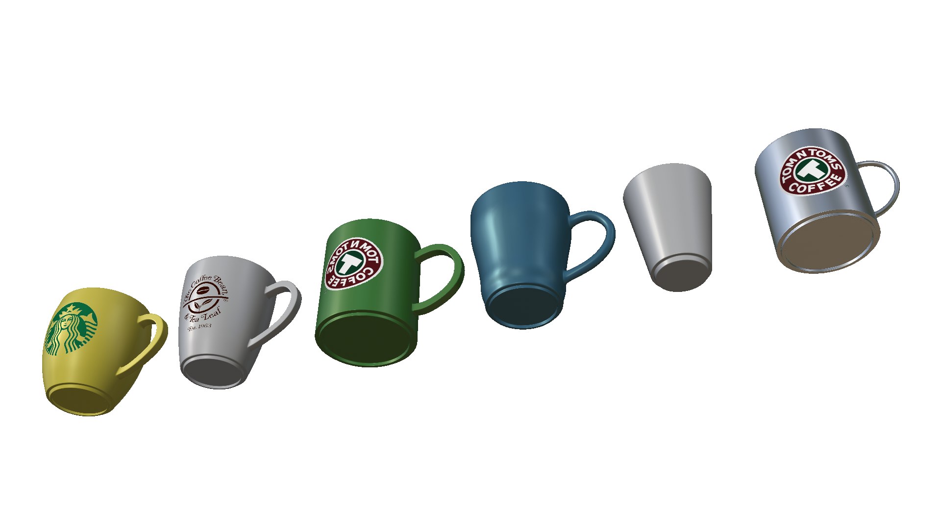 Cup Models Model - TurboSquid 2246759