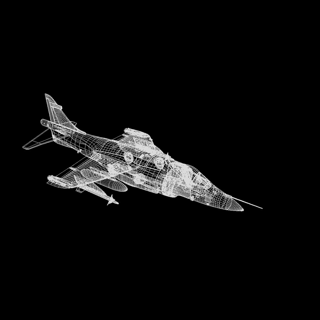 3D Harrier Sea Frs1 - TurboSquid 1497438