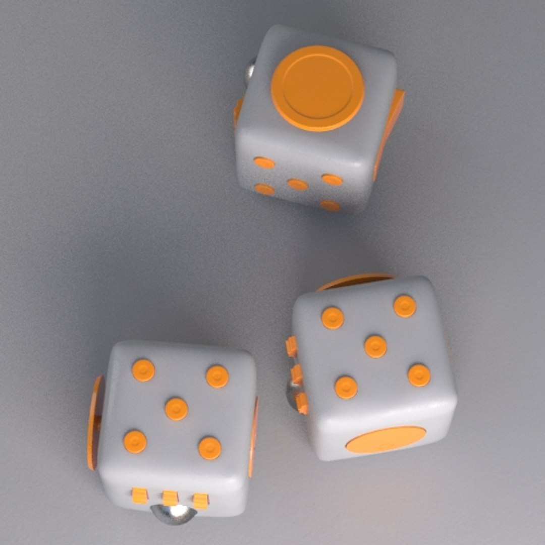 Fidget cube 3D model - TurboSquid 1173544