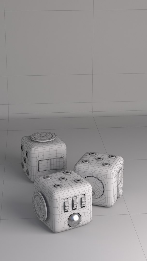 Fidget cube 3D model - TurboSquid 1173544