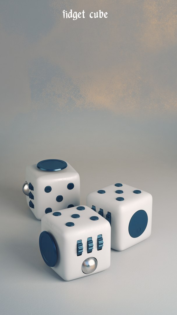 Fidget cube 3D model - TurboSquid 1173544