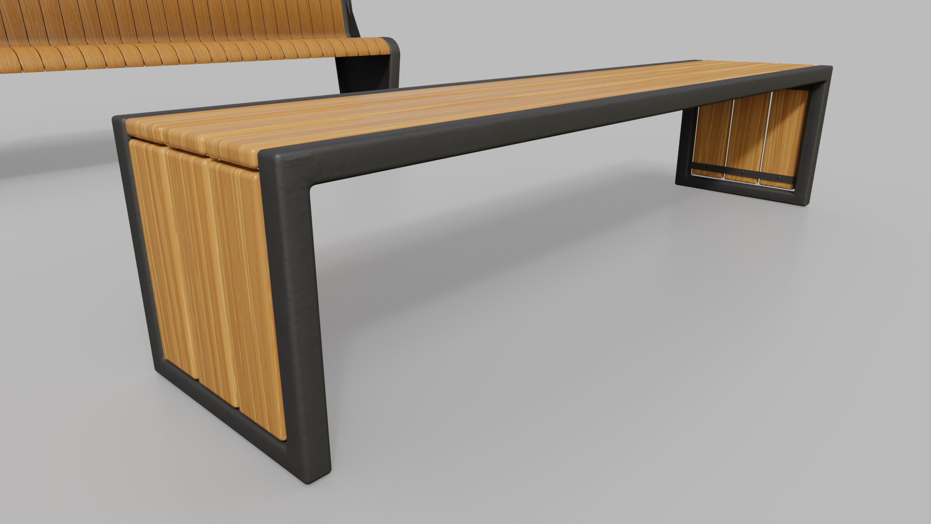 Urban Bench Collection PBR 3D - TurboSquid 2390139