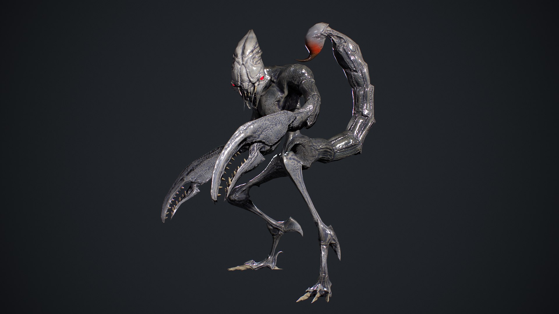 Scorpion Creature 3D Model - TurboSquid 1971364