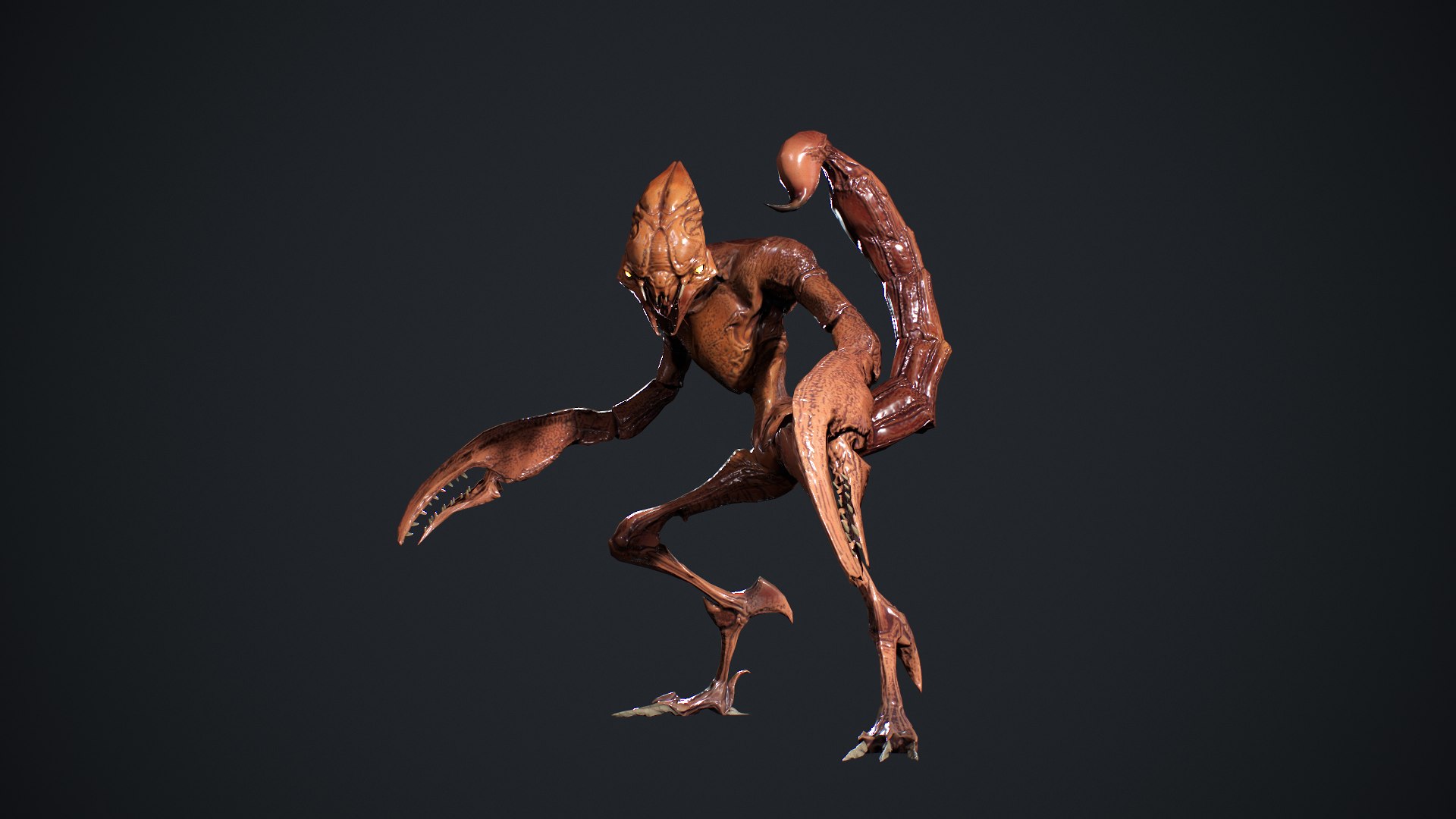 Scorpion Creature 3D Model - TurboSquid 1971364