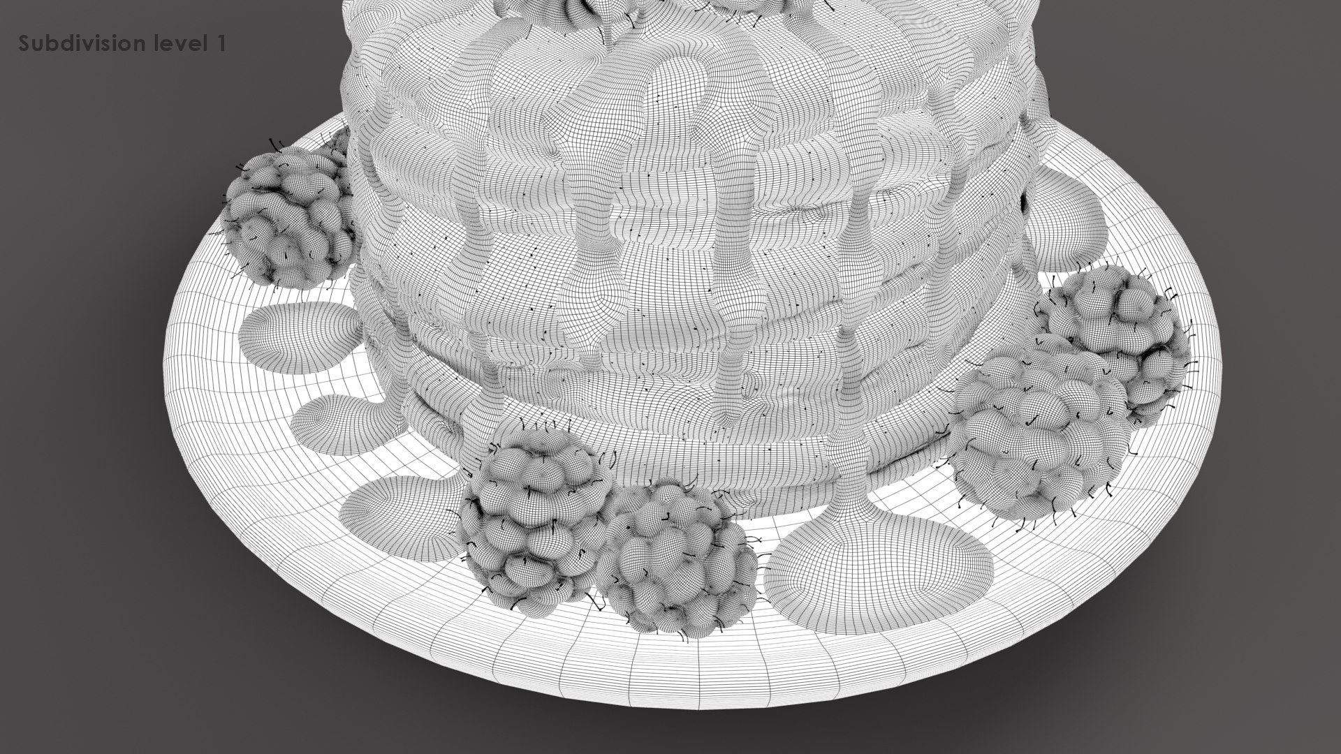 Pancakes with toppings vol 2 model - TurboSquid 1968753