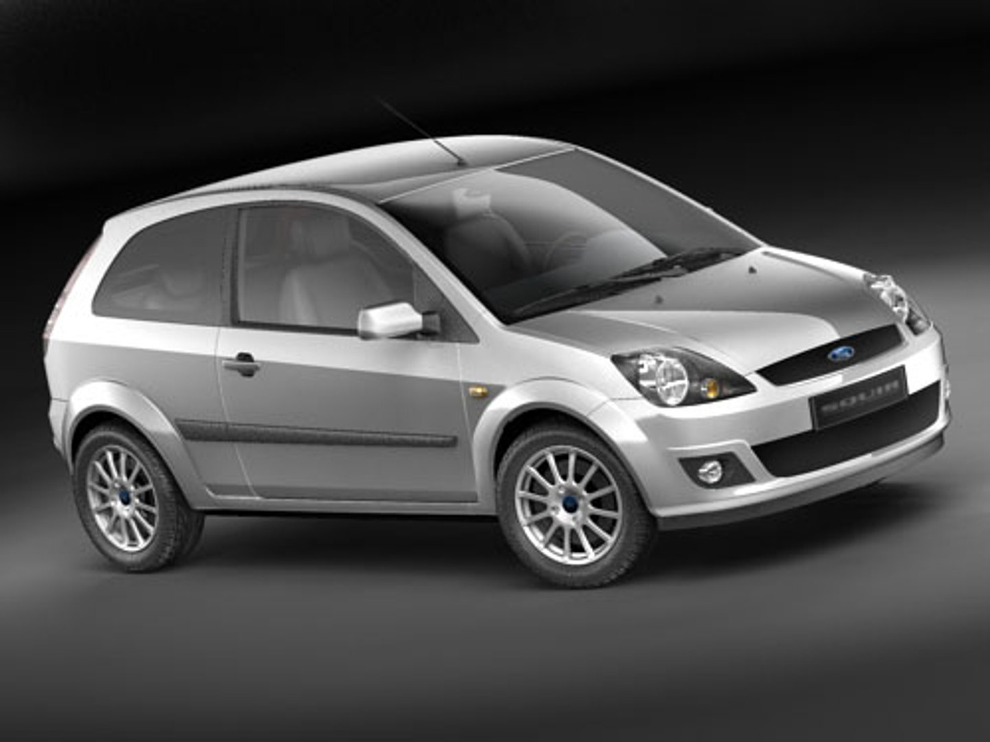 3d Model Of Fiesta 2006