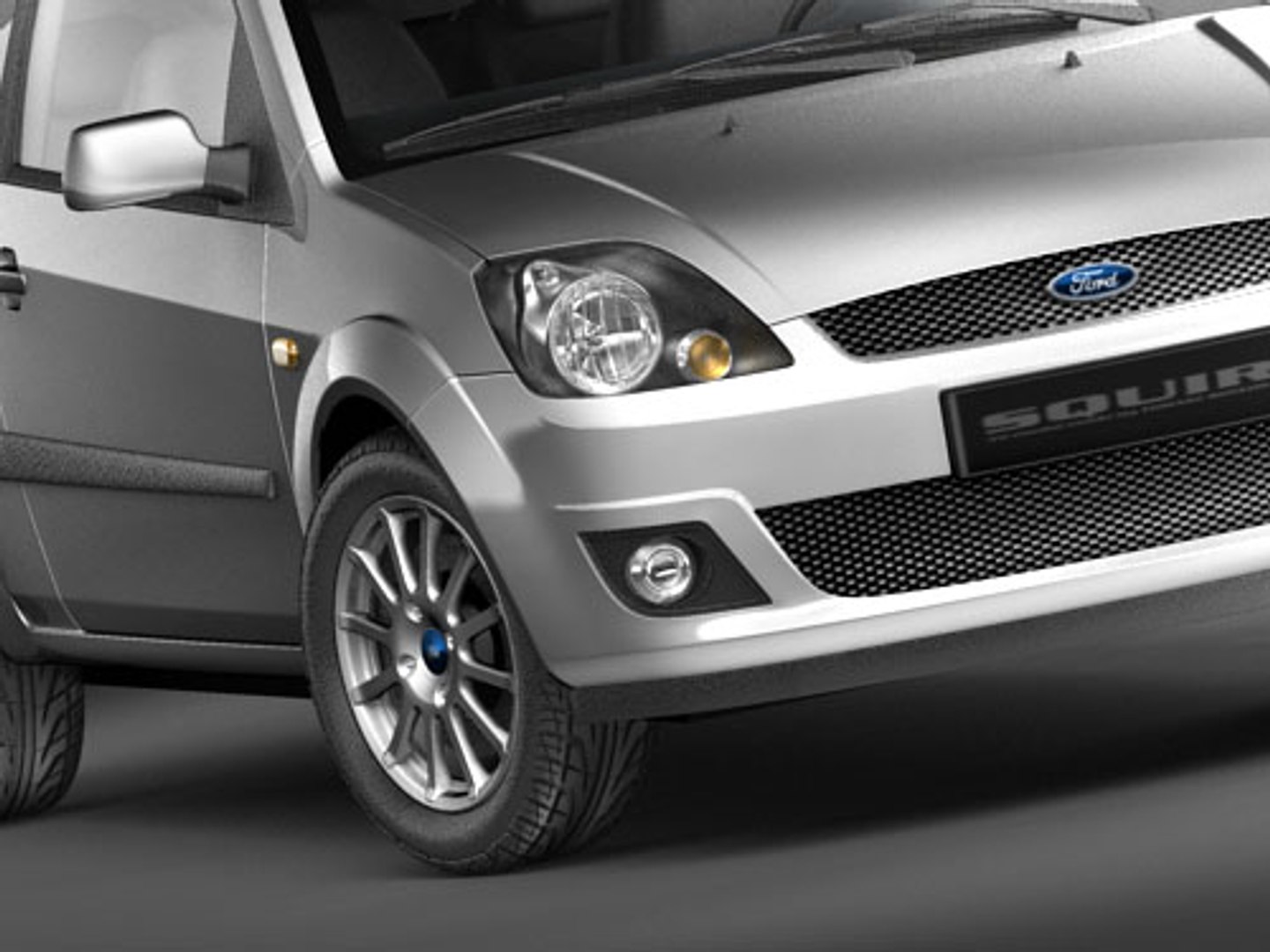 3d Model Of Fiesta 2006