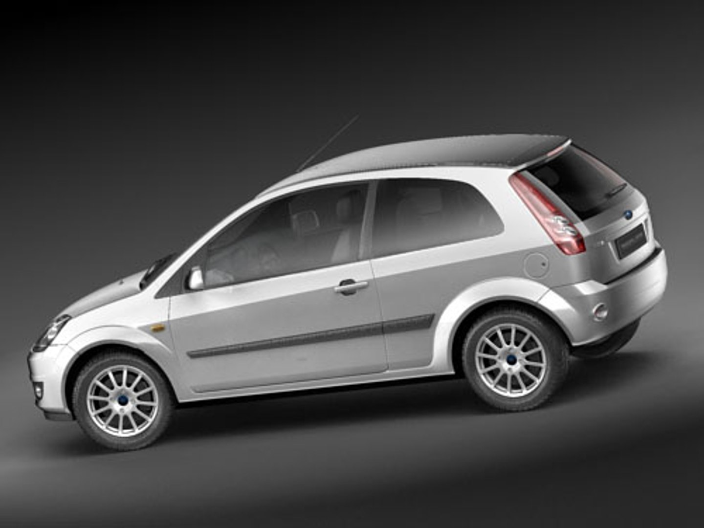 3d Model Of Fiesta 2006