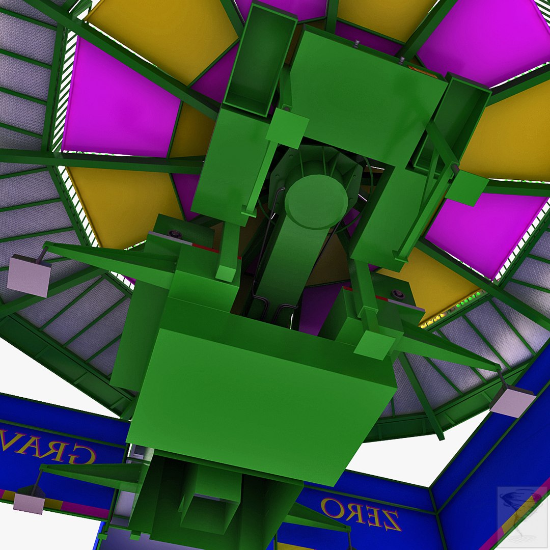 3d Zero Gravity Ride Model