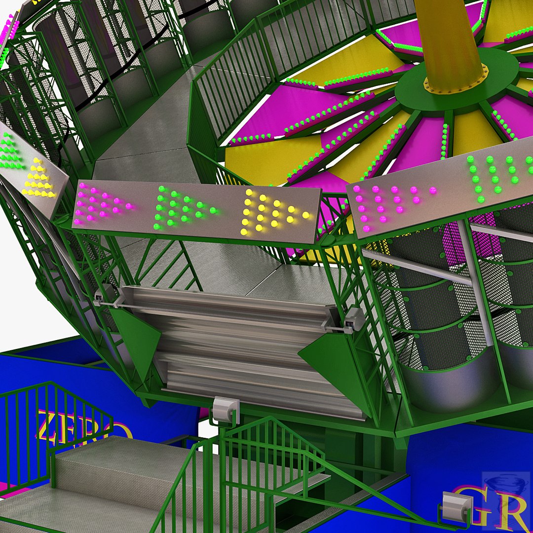 3d Zero Gravity Ride Model