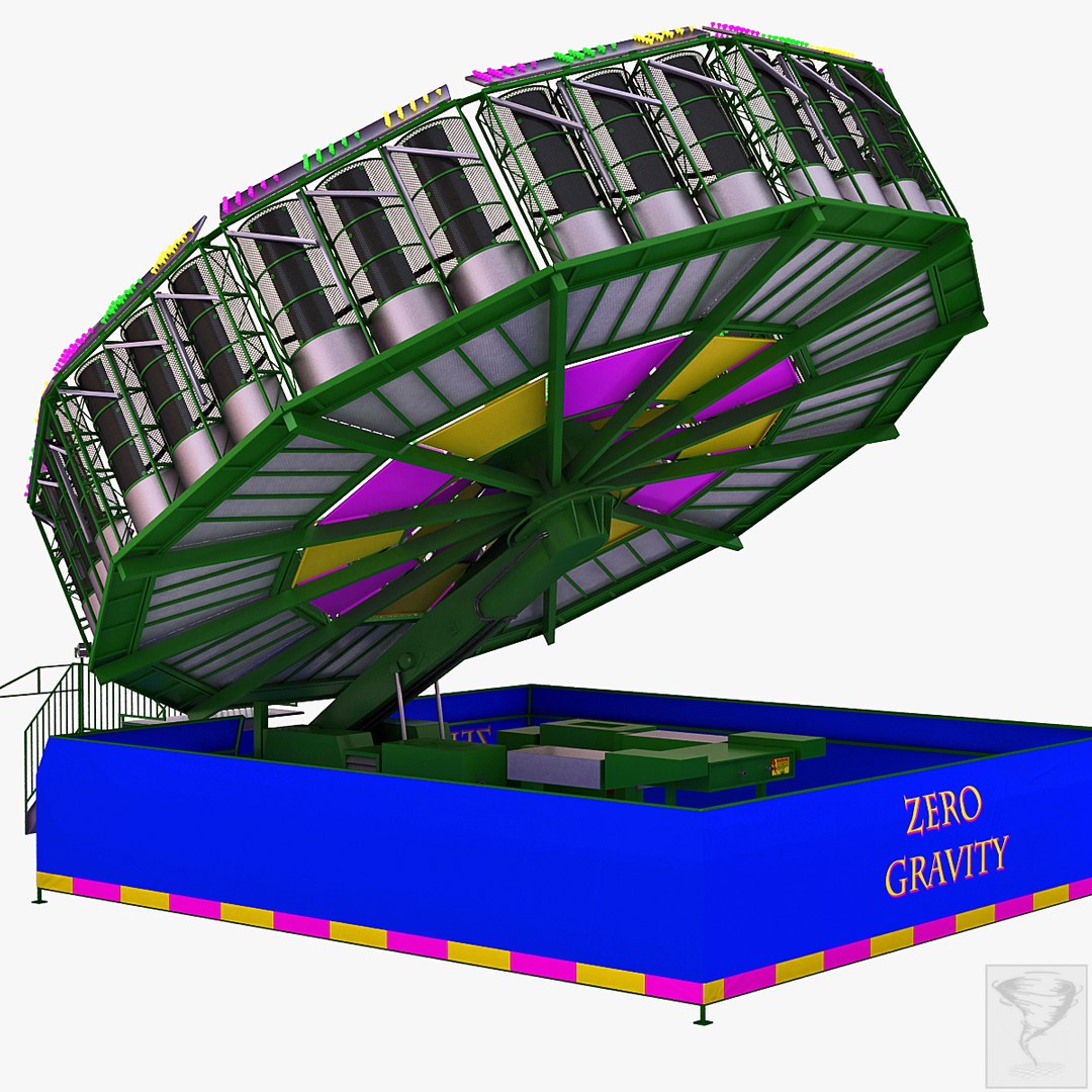 3d Zero Gravity Ride Model