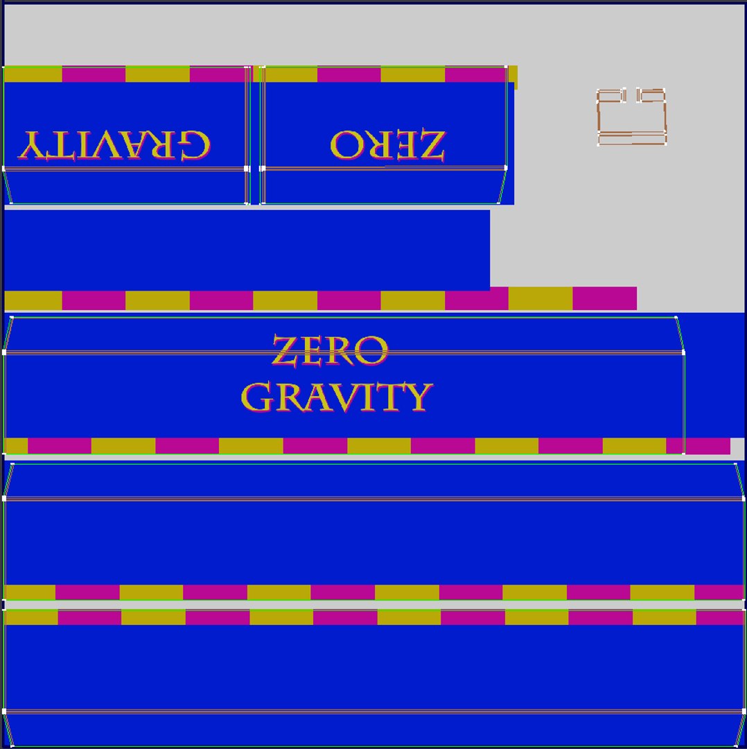 3d Zero Gravity Ride Model