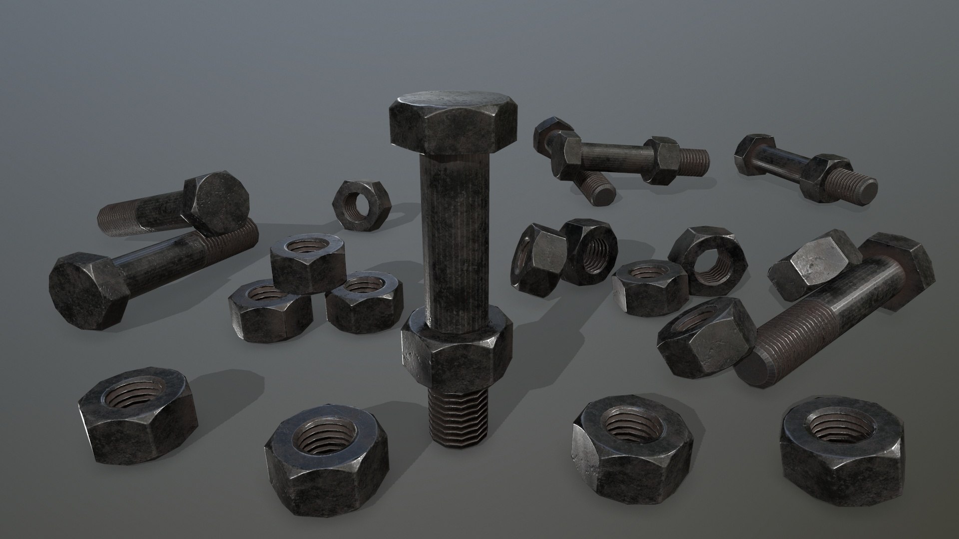 Bolts 3D Model - TurboSquid 1507555