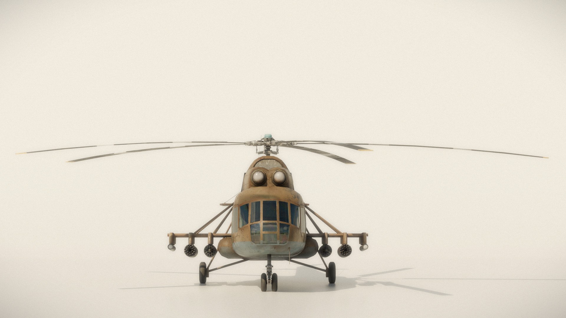 Military Transport Helicopter 3D Model - TurboSquid 2292150
