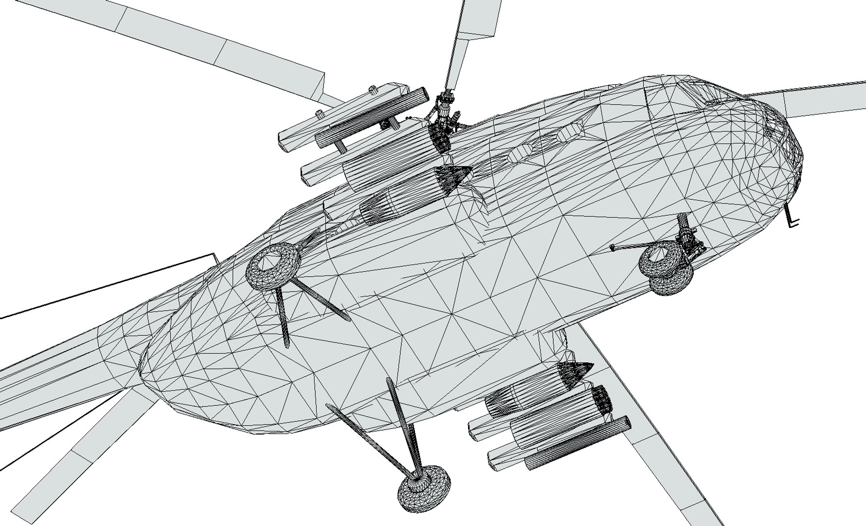 Military Transport Helicopter 3D Model - TurboSquid 2292150