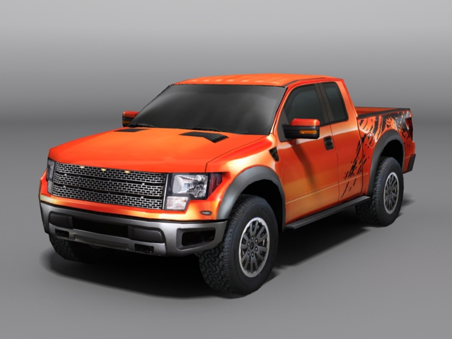 3d pickup truck model