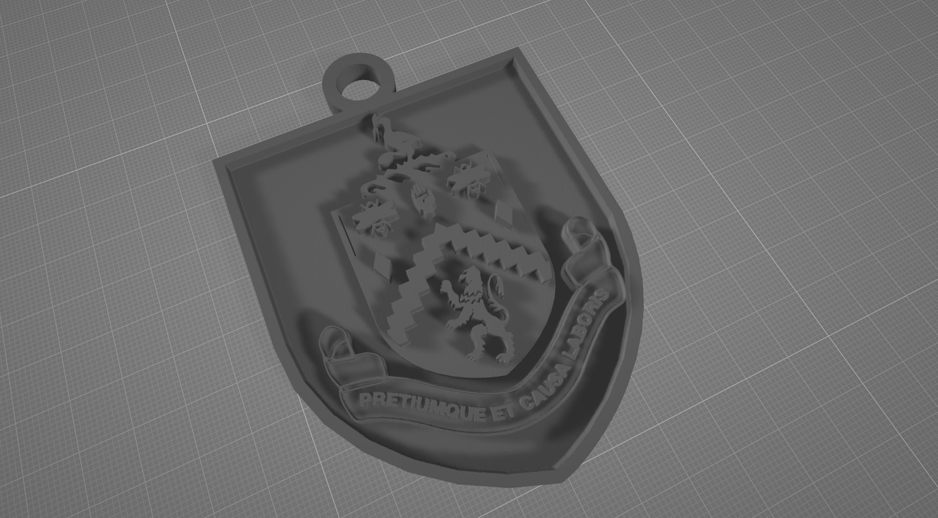 Burnley FC Key Chan Logo Printable And Renderable Model - TurboSquid ...