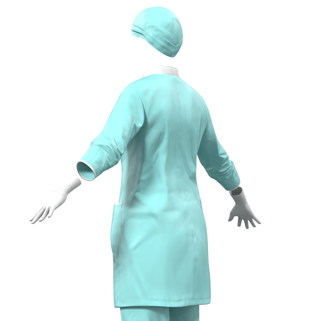 doctor clothing obj