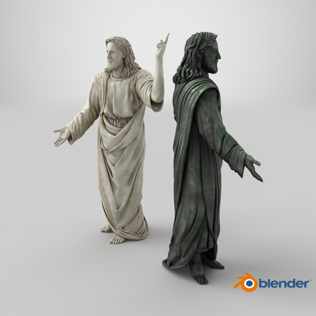 3d Jesus Statue
