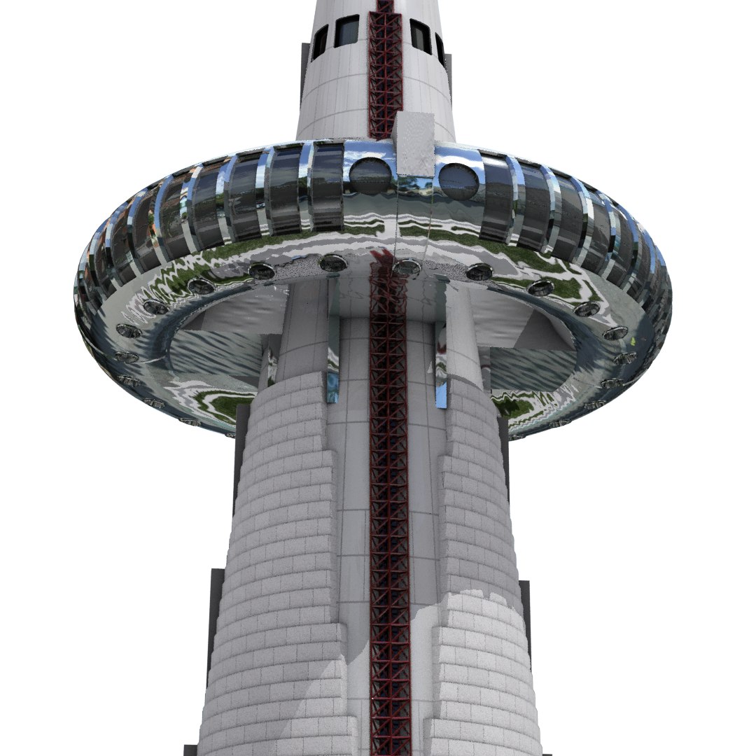3D Observation Tower Model - TurboSquid 1444974