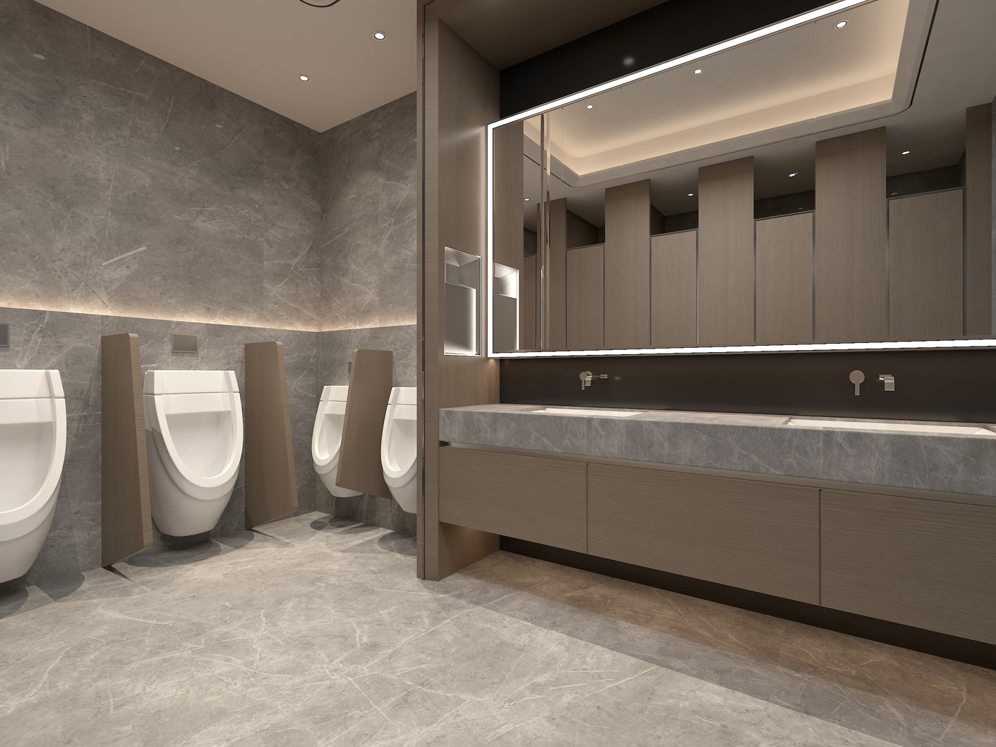 3D Restroom Public Wc Model - TurboSquid 2392018