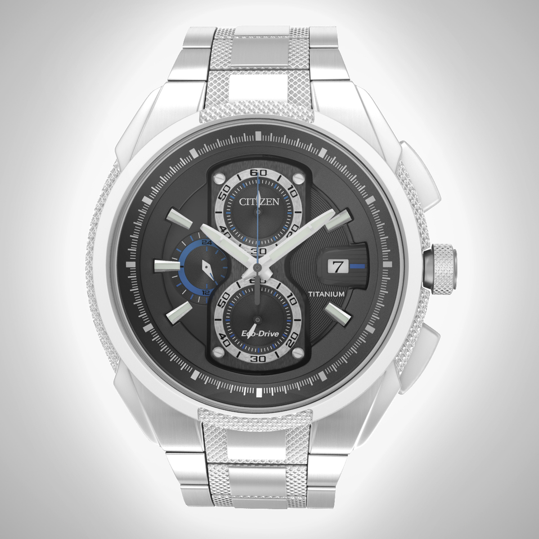 Citizen Watch Super Titanium 3d Max