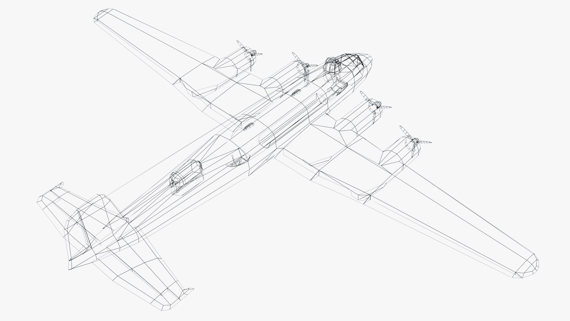 Focke-Wulf Fw 200 Condor 3D Model - TurboSquid 1714466