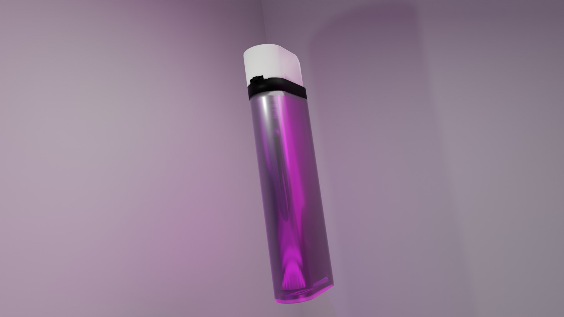 3D model Low Poly Game-Ready Lighter Transparent - TurboSquid 1980064