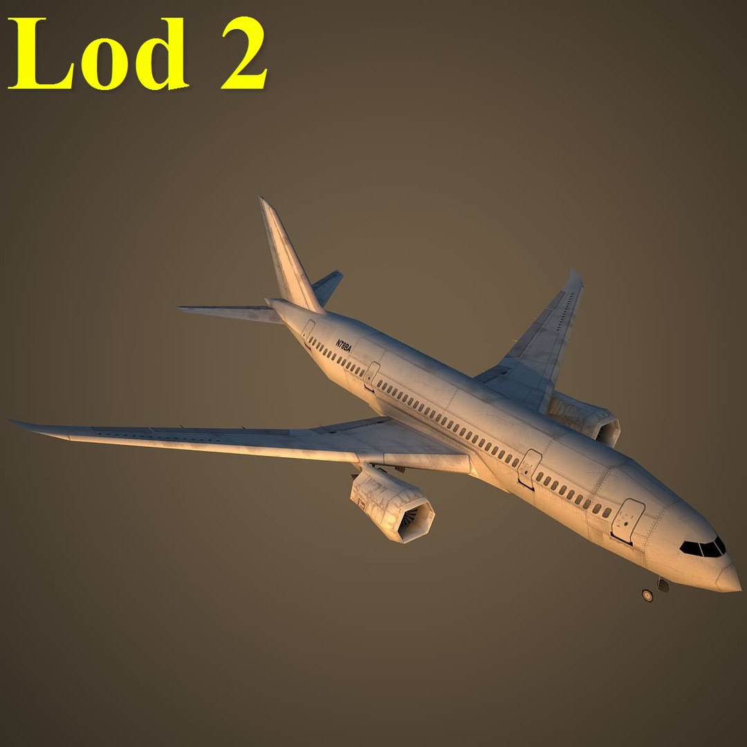3dsmax Boeing Basic