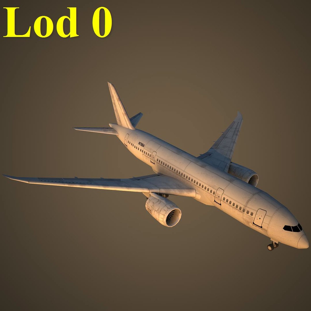 3dsmax Boeing Basic