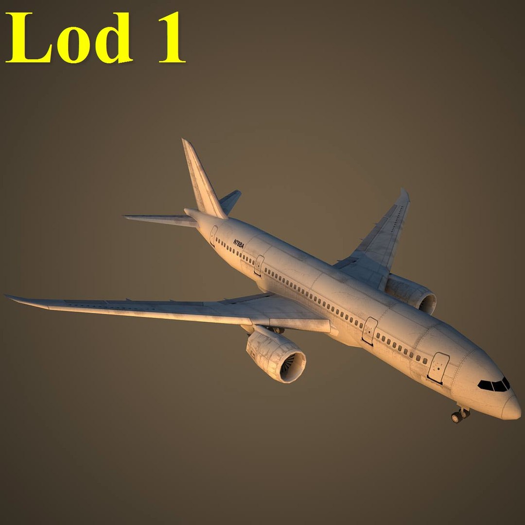 3dsmax Boeing Basic