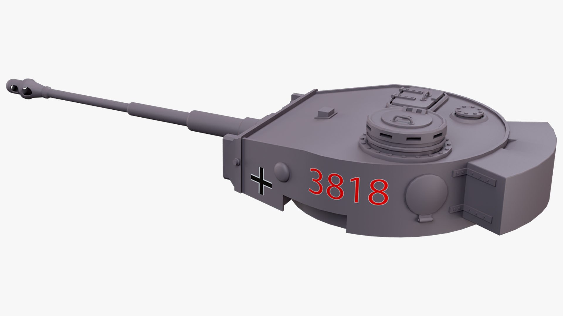 3D German Tiger 1 Panger Model - TurboSquid 1486422