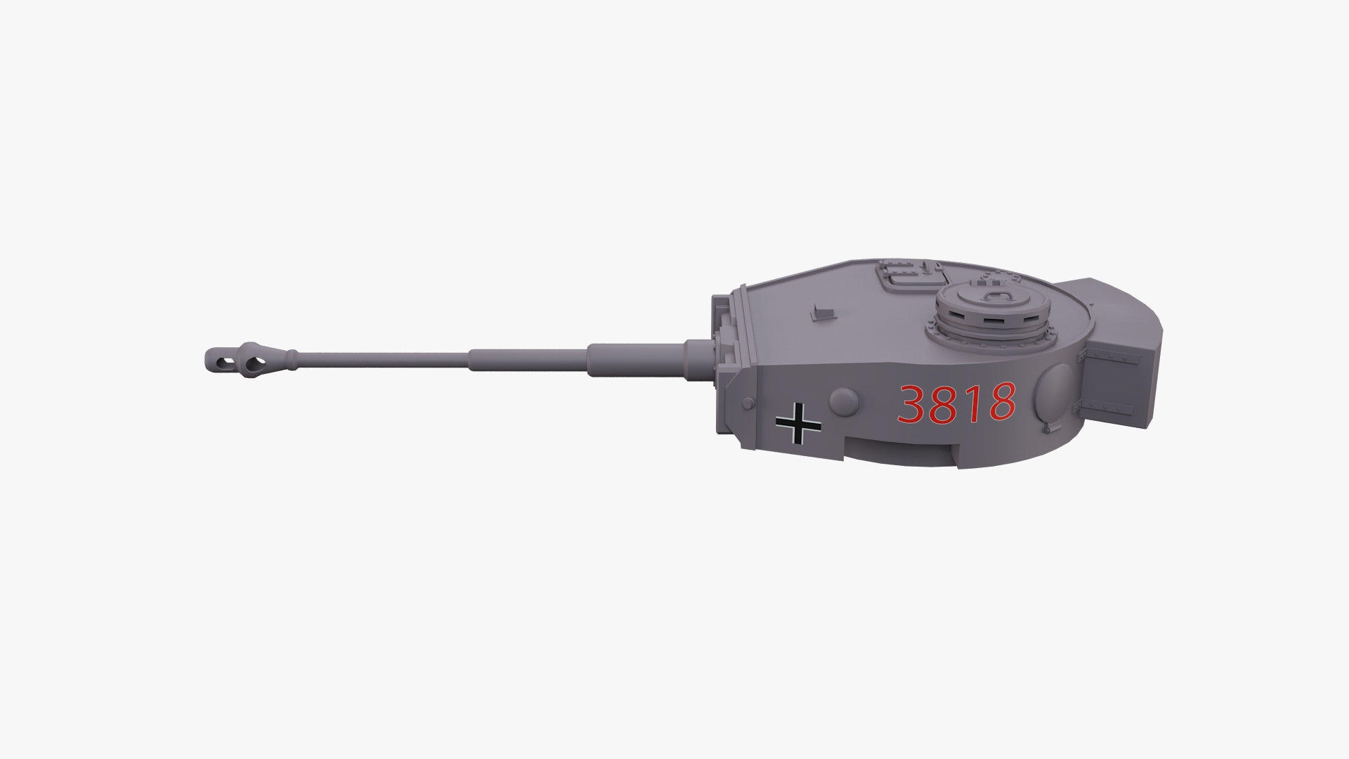 3D German Tiger 1 Panger Model - TurboSquid 1486422